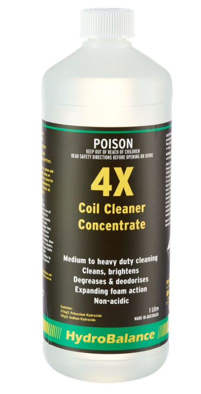 4X COIL CLEANER CONCENTRATE – CoolChain Mackay