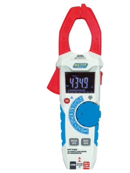 MAJOR TECH 600A AC TRMS CLAMP MULTIMETER & IR THERMOMETER – CoolChain ...